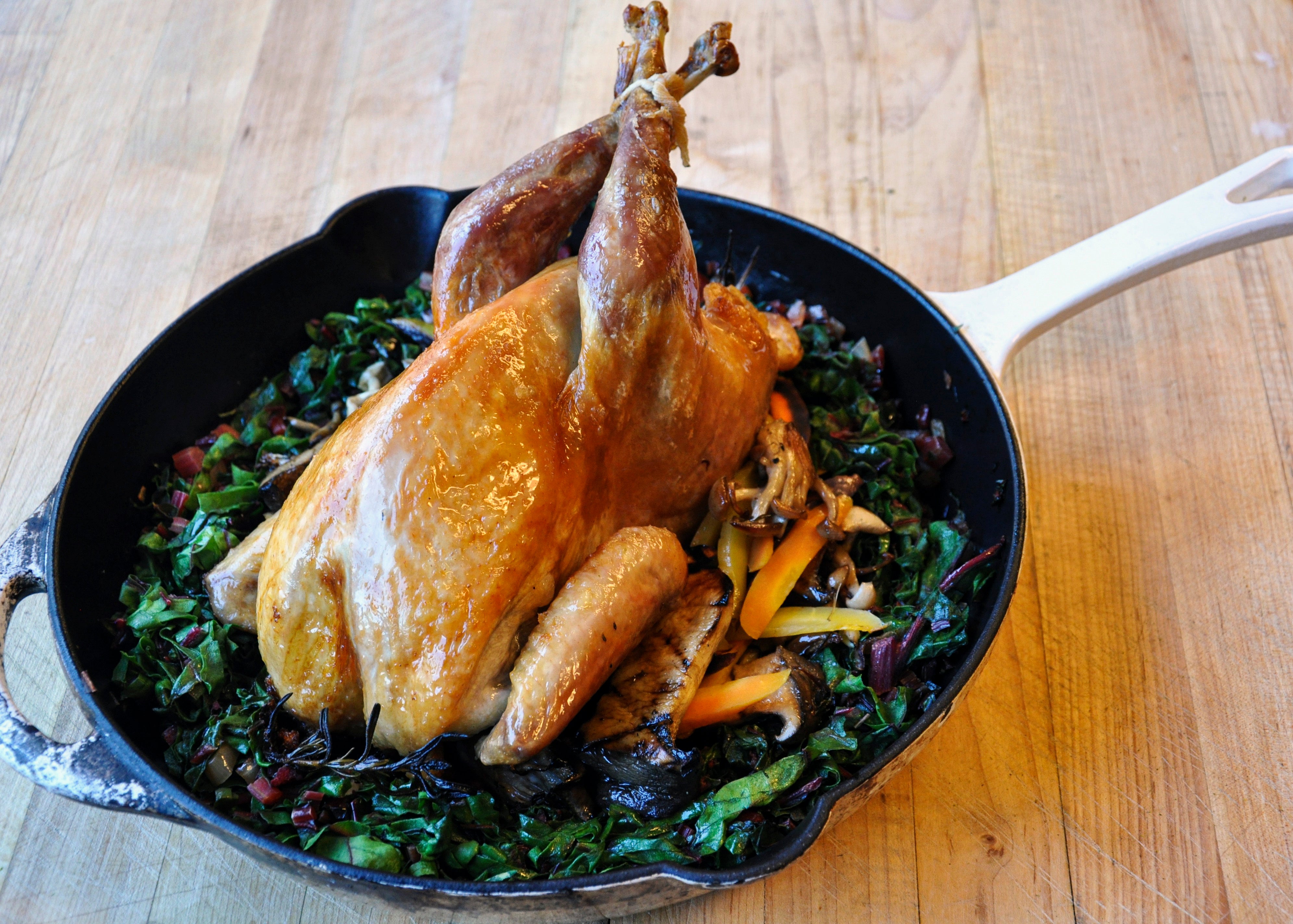 Recipe: Maple & Herb Roasted Guinea Hen