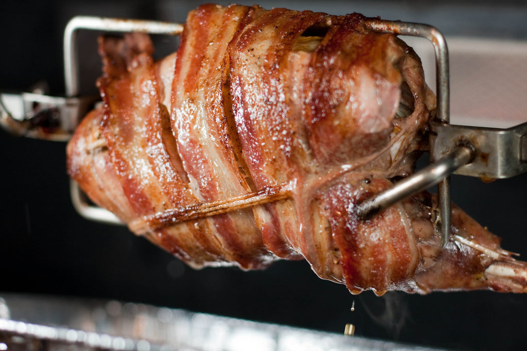 Recipe: Bacon Wrapped Pheasant in Gin & Juniper Berries