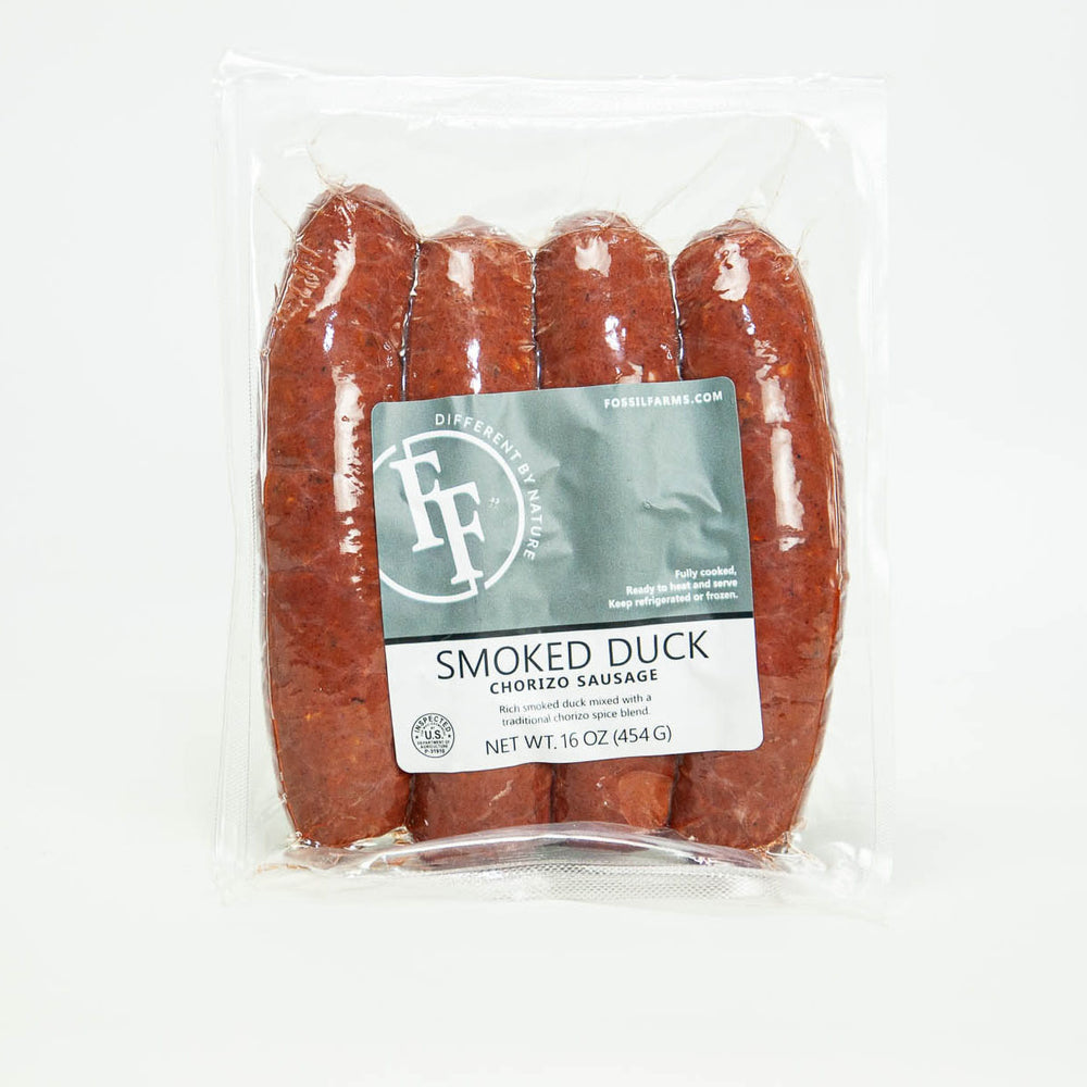 Duck Chorizo Sausage | 1 lb. - Fossil Farms