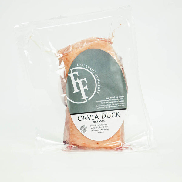 Orvia Duck Breast 9 oz - All Natural Premium | Fossil Farms - Fossil Farms
