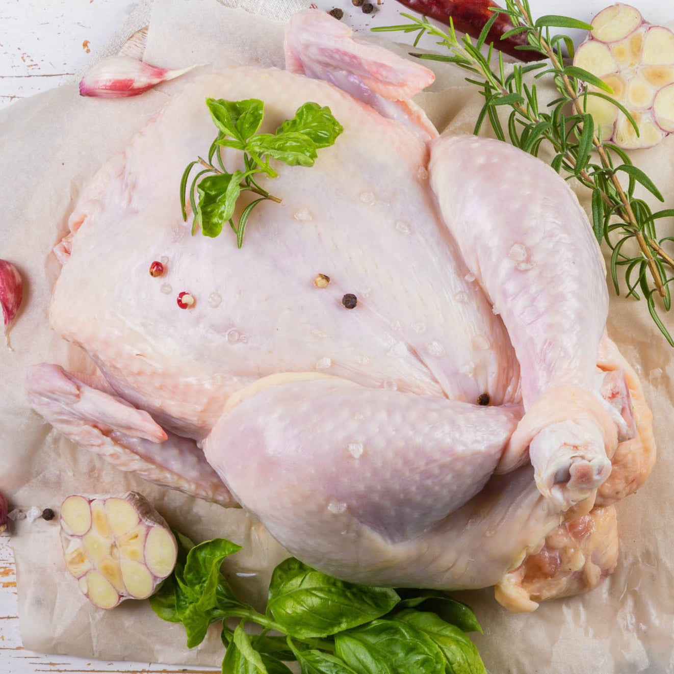 Whole Capon 6 Lbs. - Fossil Farms