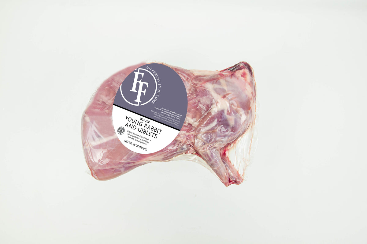 Rabbit Whole Fryer - Fossil Farms