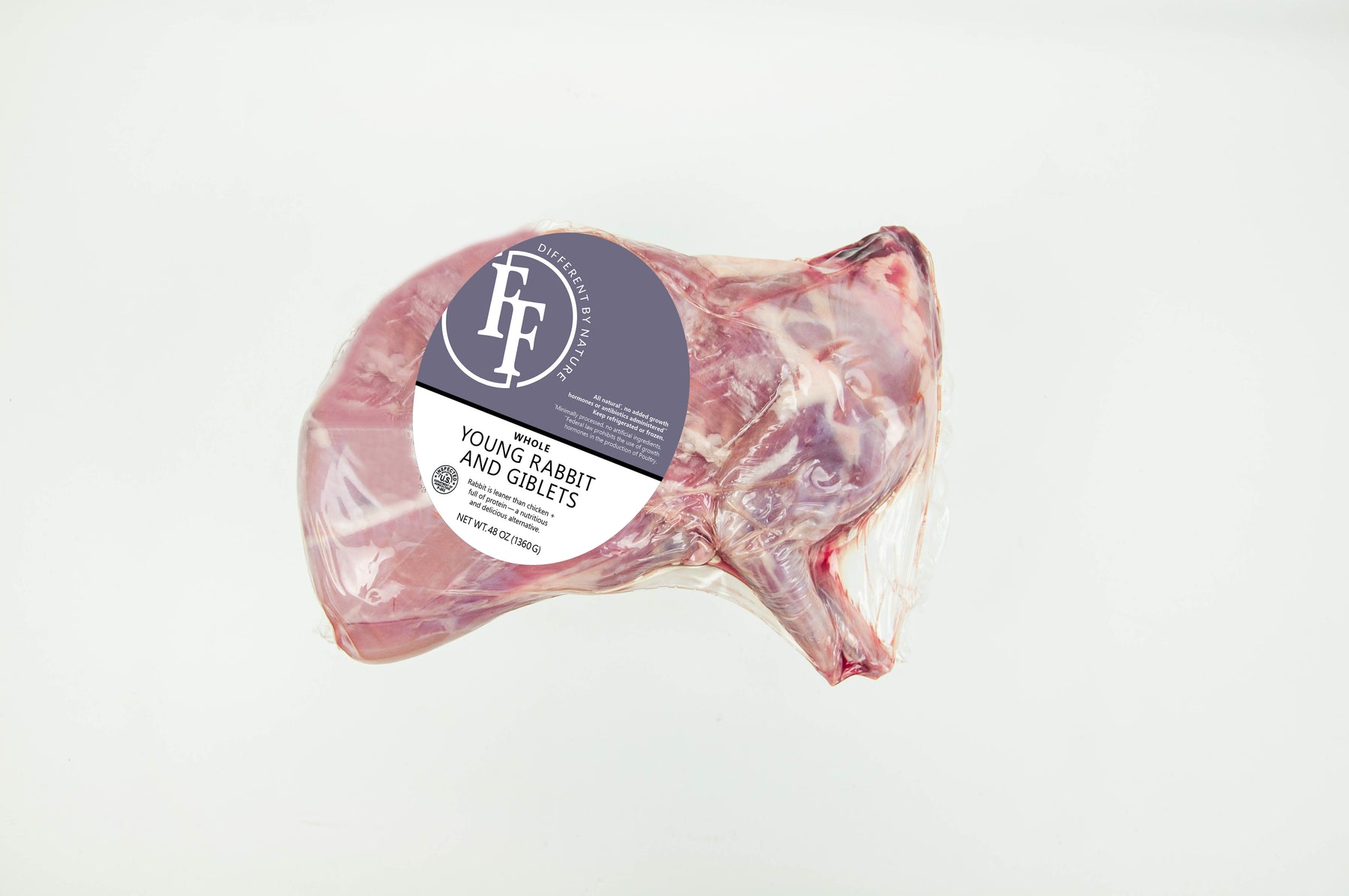 Rabbit Whole Fryer - Fossil Farms